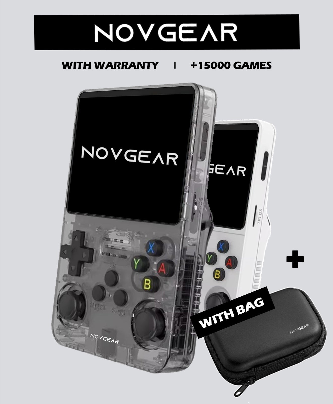 R36S Game Console Box Dimensions and Contents 🎮 – NOVGEAR
